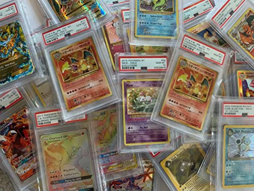 One Random PSA Graded and Authenticated Encased Pokemon Card (Perfect for Display)