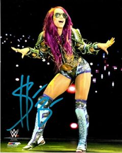 sasha banks hot wwe wrestling diva reprint signed 8x10 photo #4 rp