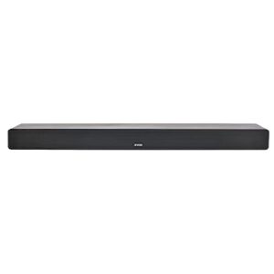 ZVOX Dialogue Clarifying Sound Bar with Patented Hearing Technology - Low-Profile TV Sound Bar with Twelve Levels of Voice Boost - Home Theater Audio TV Speakers Soundbar with AccuVoice - AV355 Black