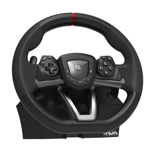 HORI Racing Wheel Apex for Playstation 5, PlayStation 4 and PC - Officially Licensed by Sony - Compatible with Gran Turismo 7