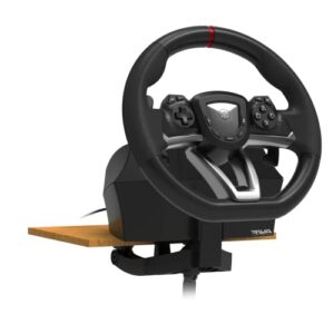 HORI Racing Wheel Apex for Playstation 5, PlayStation 4 and PC - Officially Licensed by Sony - Compatible with Gran Turismo 7