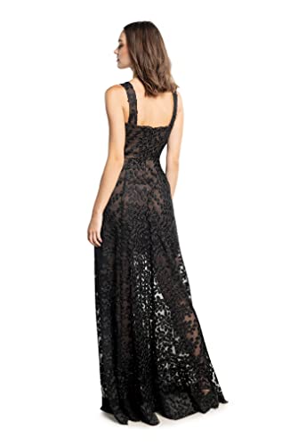 Dress the Population Women's Anabel Sweetheart Bustier Maxi Dress, Black, XX-Large