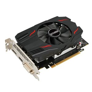 qthree amd radeon rx 550 graphics card,4gb,gddr5,128-bit,desktop gaming video card for pc,pci express 3.0 x8,computer gpu,directx 12,displayport,hdmi,dvi-d