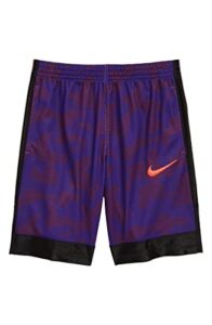 nike boy's dri-fit™ elite shorts (toddler/little kids) electro purple 5 little kid