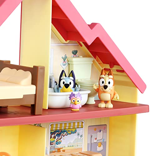 Bluey Ultimate Lights & Sounds Playhouse with Two posable Figures and Accessories | Heeler Home