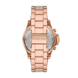 Michael Kors Watches Women's Everest Quartz Watch with Stainless Steel Strap, Rose Gold, 22 (Model: MK7211)