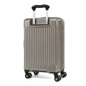 Travelpro Maxlite Air Hardside Expandable Luggage, 8 Spinner Wheels, Lightweight Hard Shell Polycarbonate, Champagne, Carry-On 21-Inch