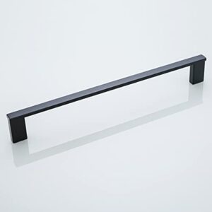 RANDOM 28 inch Hand Towel Bar Bathroom Black Towel Holder Kitchen Rag Towel Rack Bathroom Kitchen Wall Mount Towel Stand Matte Black 96009-2-28MB.