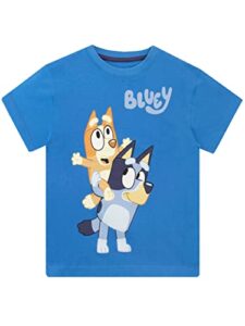 bluey boys' t-shirt blue 2t