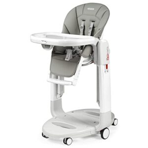 peg perego tatamia 3 in 1-recliner-swing and high chair, ice