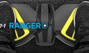 Hover-1 Ranger + Electric Hoverboard, 9MPH Top Speed, 9 Mile Range, Long Lasting Li-Ion Battery, 4HR Full Charge, Built-In Bluetooth Speaker, Rider Modes: Beginner to Expert, Black