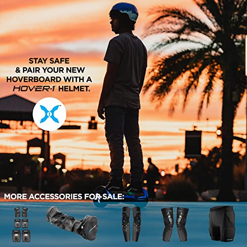 Hover-1 Ranger + Electric Hoverboard, 9MPH Top Speed, 9 Mile Range, Long Lasting Li-Ion Battery, 4HR Full Charge, Built-In Bluetooth Speaker, Rider Modes: Beginner to Expert, Black