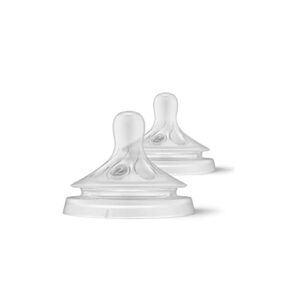 philips avent natural response nipple flow 2, 0m+, 2 pack, scy962/02