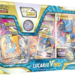 Pokemon TCG: Lucario VSTAR Premium Collection