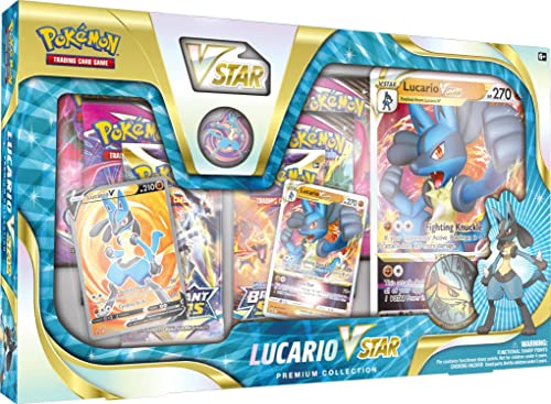 Pokemon TCG: Lucario VSTAR Premium Collection