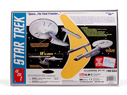 AMT 1296 Star Trek Classic U.S.S. Enterprise 1:650 Model Kit