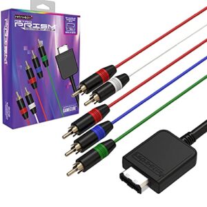 retro-bit retro prism component cable for gamecube