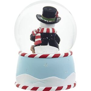 Precious Moments 221103 Wishing You A Sweet Season Annual Snowman Musical Resin/Glass Snow Globe