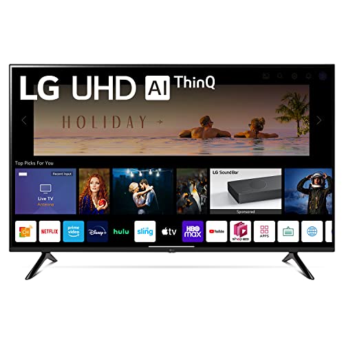 LG UHD UQ75 Series 50” (50UQ7570PUJ, 2022), Black