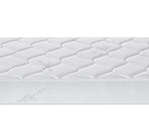 Twin Size Mattress - 10 Inch Cool Memory Foam & Spring Hybrid Mattress with Breathable Cover - Comfort Plush Euro Pillow Top - Rolled in a Box - Oliver & Smith