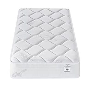 Twin Size Mattress - 10 Inch Cool Memory Foam & Spring Hybrid Mattress with Breathable Cover - Comfort Plush Euro Pillow Top - Rolled in a Box - Oliver & Smith