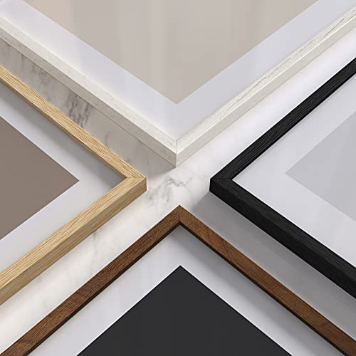 HAUS AND HUES 8x10 Frame - 8x10 Wood Picture Frame Wood Frames 8x10 Wood Frame Natural Wood Picture Frames Light Wood Frame 8x10 Picture Frame Wood Color Frame Natural Wood Frame, BEIGE FRAMED