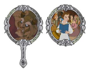 loungefly disney b & b mirror 3" collector box pin