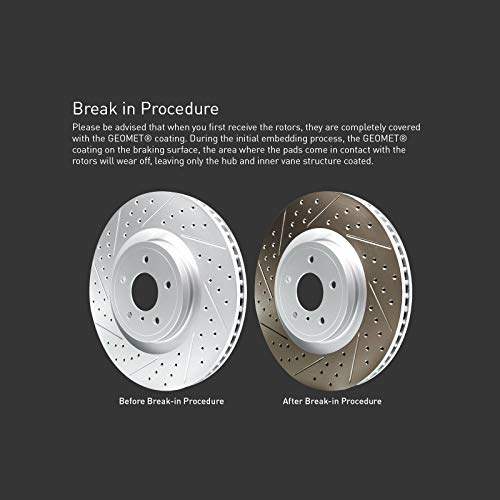 R1 Concepts Rear Brakes and Rotors Kit |Rear Brake Pads| Brake Rotors and Pads| Optimum OEp Brake Pads and Rotors |Hardware Kit |fits 2018-2021 Ford Expedition, F-150, Lincoln Navigator