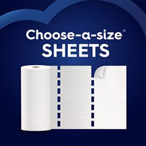 White Cloud Ultra PRO Ultra Absorbent Paper Towel, Choose-a-Size Sheets, 2 Packs of 6 DOUBLE Rolls = 24 Regular Rolls