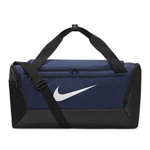 nike brasilia small duffel - nkdm3976 - midnight navy