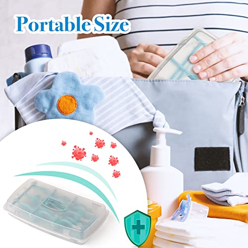 Portable Baby Bottle Drying Rack with Bottle Brush,Small Travel Cleaning Drying Bottle Kit for Baby Accessories