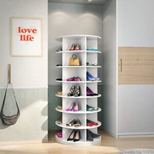 Weinstein storage Rotating shoe rack 360° original, Spinning shoe rack, Rotating shoe rack tower, Lazy susan, Reloving, Shoe rack,original 7-tier hold over 35 pairs of shoes