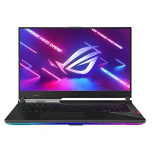 asus rog strix scar 17 (2022) gaming laptop, 17.3" 360hz ips fhd display, nvidia geforce rtx 3070 ti, intel core i9-12900h, 16gb ddr5, 1tb ssd, per-key rgb keyboard, windows 11, g733zw-ds94