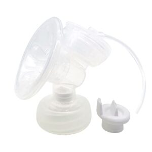 begical breast pump parts compatible with philips avent electric breastpump scf332/334 ; incl. flange, valve, tube, massage cushion, silicone diaphragm, cap; not original avent pump parts