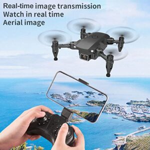 GoolRC L23 Mini Drone with 4K HD Camera for Kids and Adults, FPV Live Video Foldable RC Quadcopter with 3D Flips, Track Flight, Altitude Hold, Headless Mode, Storage Bag and 3 Batteries (Grey)