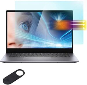 screen protector for 14" dell inspiron 14/dell latitude 14/dell vostro 14/dell precision 14, eye protection anti blue light glare screen filter, anti fingerprint