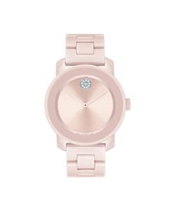 movado women's bold ceramic swiss quartz watch