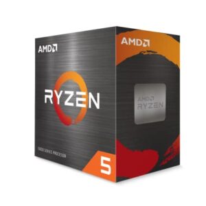 AMD Ryzen™ 5 5500 6-Core, 12-Thread Unlocked Desktop Processor with Wraith Stealth Cooler