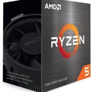 AMD Ryzen™ 5 5500 6-Core, 12-Thread Unlocked Desktop Processor with Wraith Stealth Cooler