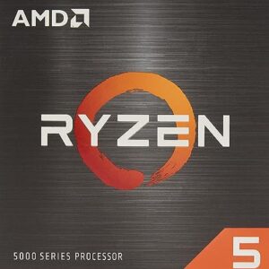 AMD Ryzen™ 5 5500 6-Core, 12-Thread Unlocked Desktop Processor with Wraith Stealth Cooler