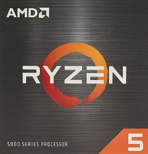 AMD Ryzen™ 5 5500 6-Core, 12-Thread Unlocked Desktop Processor with Wraith Stealth Cooler