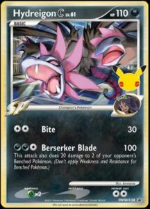 hydreigon c - swsh138 - foil - black star promo - pokemon card