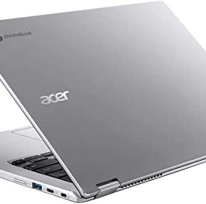 Acer 2023 Newest Spin 514 2-in-1 Convertible Chromebook,AMD Ryzen 3 3250C (Up to 3.5GHz),14 Inch FHD IPS Touchscreen,8GB RAM,128GB eMMC,WiFi,Backlit Keyboard,12+ Hours,Silver