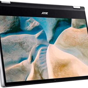 Acer 2023 Newest Spin 514 2-in-1 Convertible Chromebook,AMD Ryzen 3 3250C (Up to 3.5GHz),14 Inch FHD IPS Touchscreen,8GB RAM,128GB eMMC,WiFi,Backlit Keyboard,12+ Hours,Silver