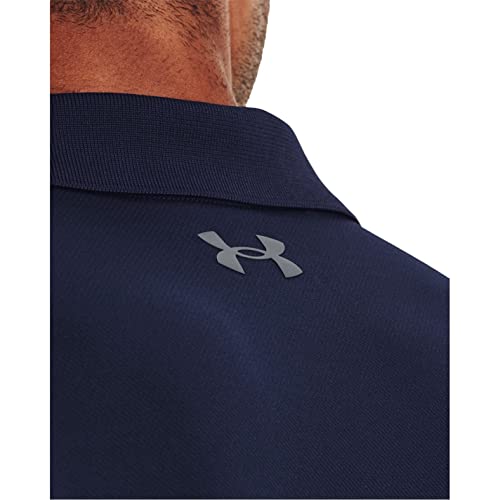 Under Armour Men's Standard Performance 3.0 Polo, (410) Midnight Navy / / Pitch Gray, X-Large