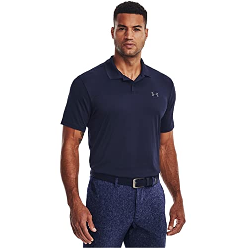 Under Armour Men's Standard Performance 3.0 Polo, (410) Midnight Navy / / Pitch Gray, X-Large