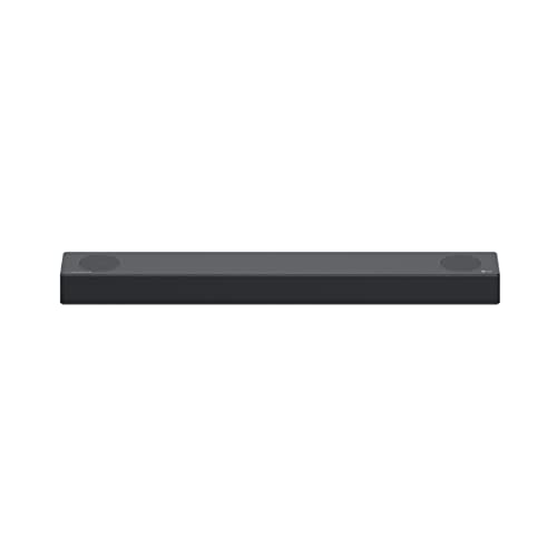 LG S75Q 3.1.2ch Sound bar with Dolby Atmos DTS:X, High-Res Audio, Synergy TV, Meridian, HDMI eARC, 4K Pass Thru with Dolby Vision Black