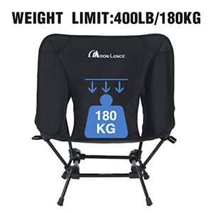 Camping Chairs, 2 Pack Portable Folding Chairs, Ultralight Camp Chair with Carry Bag, Camp Accessories, Outdoor Chairs Foldable Chair for Backpacking, Hiking, Beach, Travel & Picnic, Lawn Chairs, Low