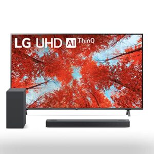 lg 50-inch class uq9000 series 4k smart tv with alexa built-in 50uq9000pud s75q 3.1.2ch sound bar w/dolby atmos dts:x, hi-res audio, meridian, hdmi earc, 4k pass thru w/dolby vision