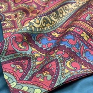 Get Bed Ready Boho Paisley Medallion Duvet Cover Set Traditional Antique Rug Vintage Damask Bohemian Pattern Bedding Elegant Boteh Tapestry Egyptian Cotton (Ruby Red, King)